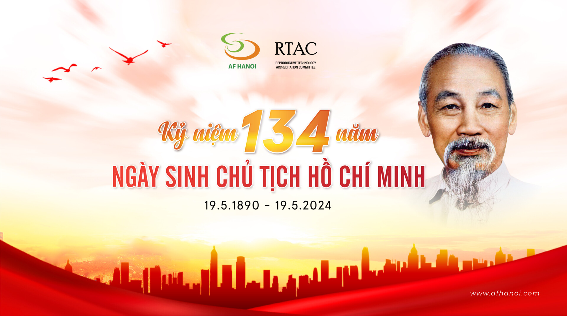 Kỷ niệm 134 năm Ngày sinh Chủ tịch Hồ Chí Minh (19/5/1890 - 19/5/2024 ...